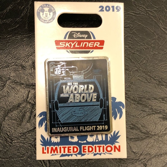 Disney | Other | Skyliner Inaugural Flight Pin Limited Edition 29 ...